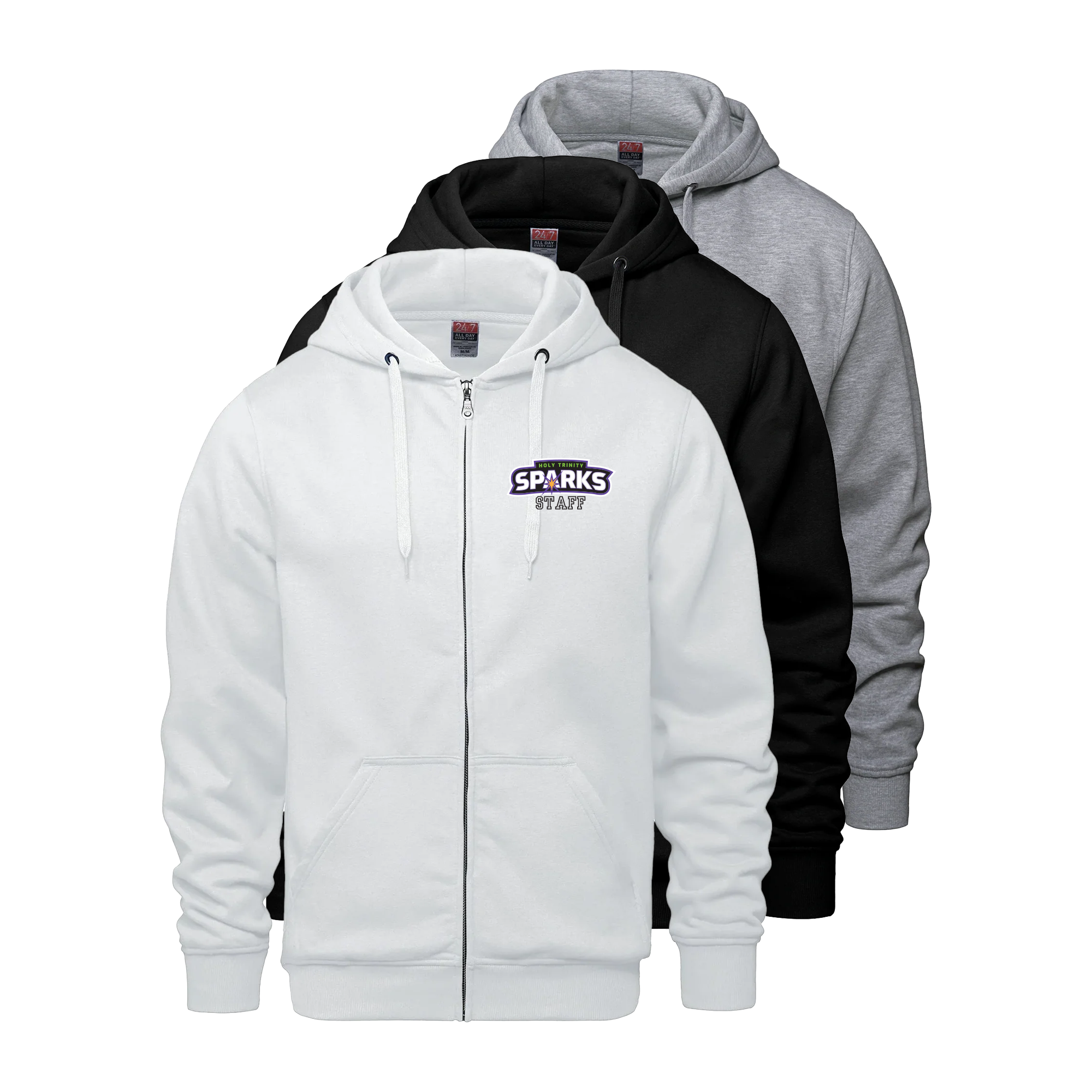 HOLY TRINITY - Staff - Full-Zip Hoodie – SYCO Life